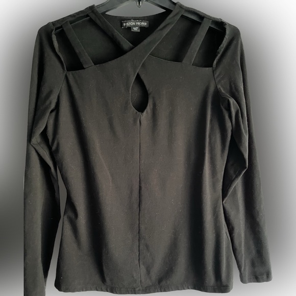 Boston Proper | Tops | Boston Proper So Sexy Keyhole Knit Top Size ...